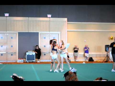 Cheer Express Allstars and Tumbling at Hot Shots Camp 2011