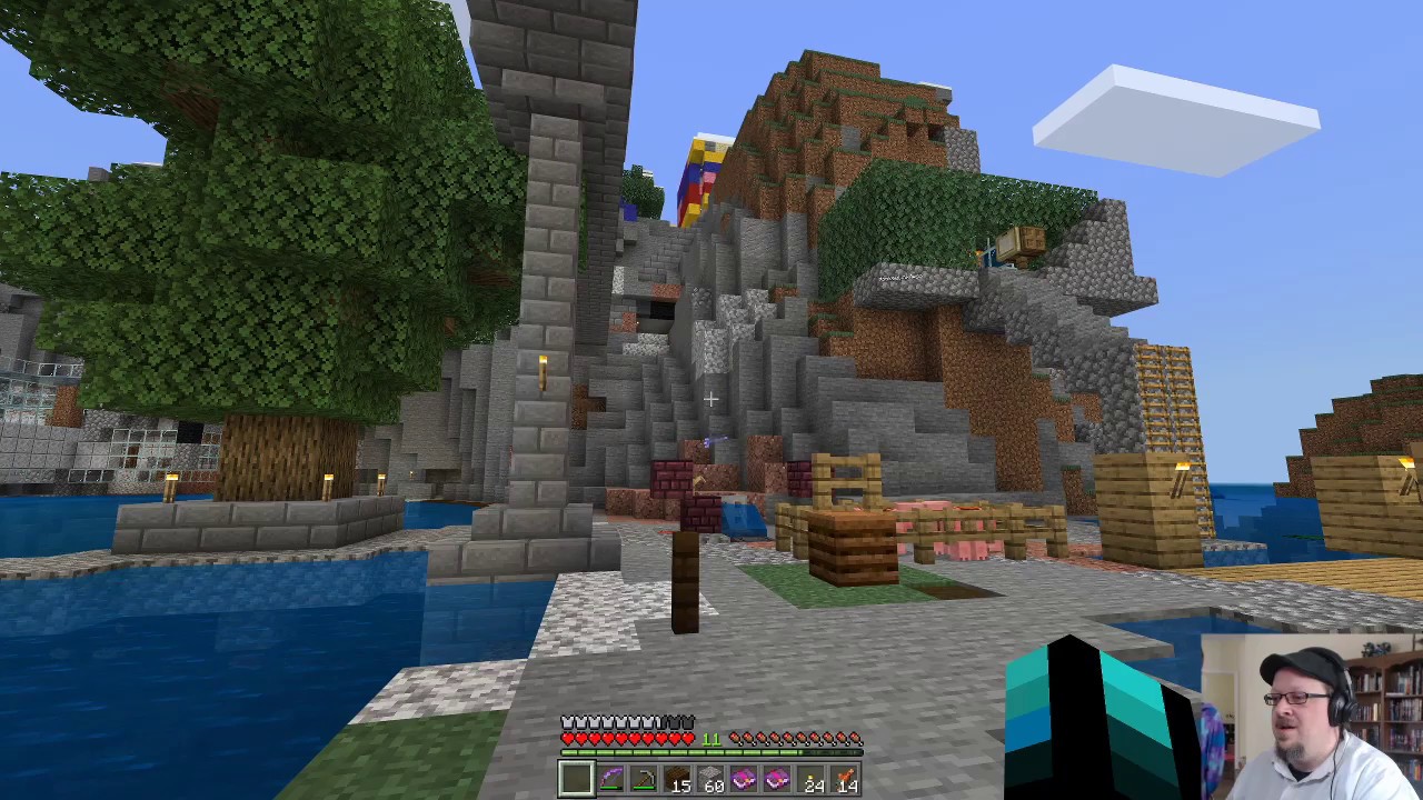 Skippy plays Minecraft with his kids! - YouTube