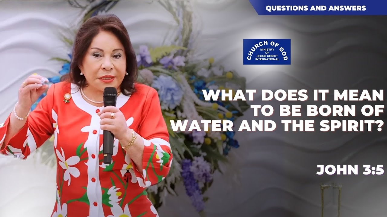 (English) What Does it Mean to be Born of Water and the Spirit?John 3:5 ...