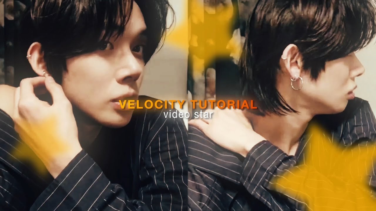 velocity tutorial on video star (+ qr code) / tiktok edit style - YouTube