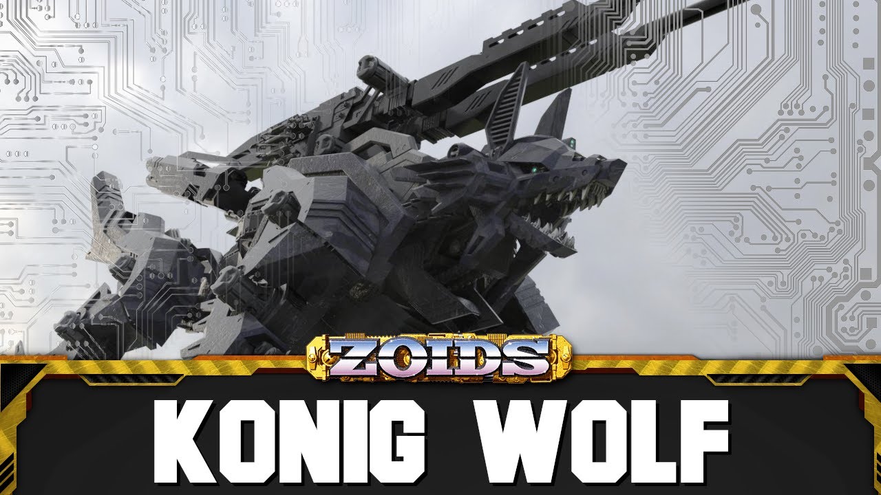 Konig Wolf [Zoids] Kotobukiya Model Kit Build Timelapse - YouTube