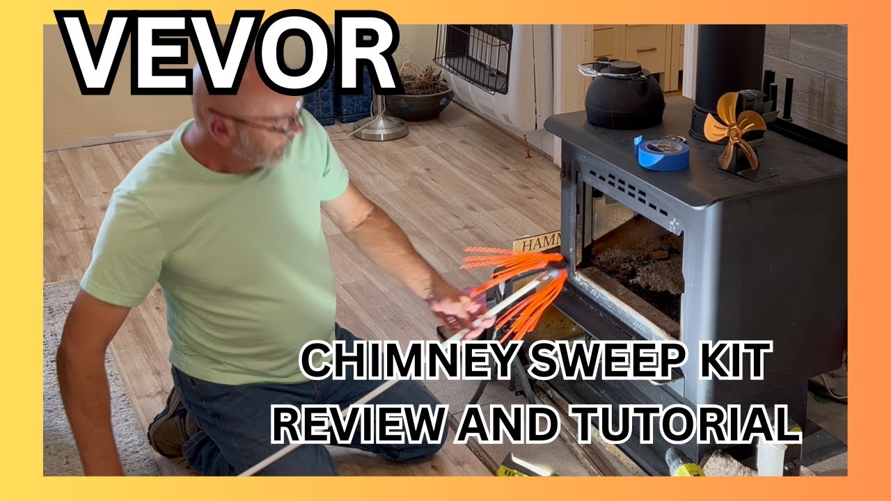 VEVOR Chimney Sweep Kit Review and Demonstration: The Ultimate Chimney ...