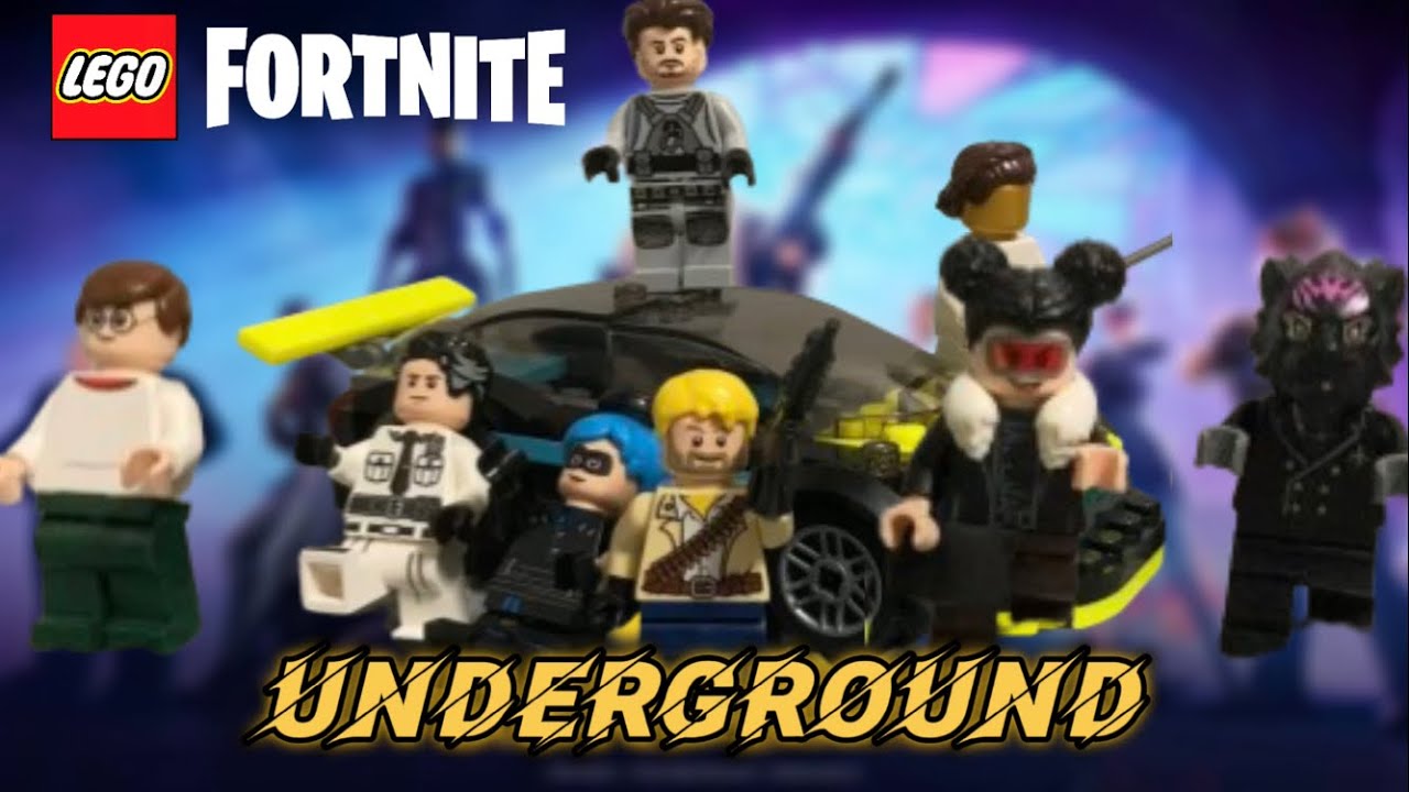 LEGO Fortnite Chapter 5 Season 1 Underground Battle Pass - YouTube