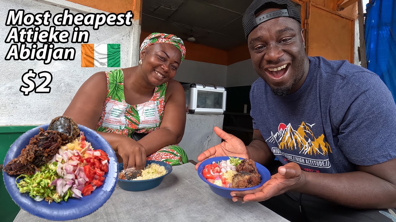 The MOST Cheapest Street FOOD in Abidjan,Côte d'Ivoire 🇨🇮, West Africa ...