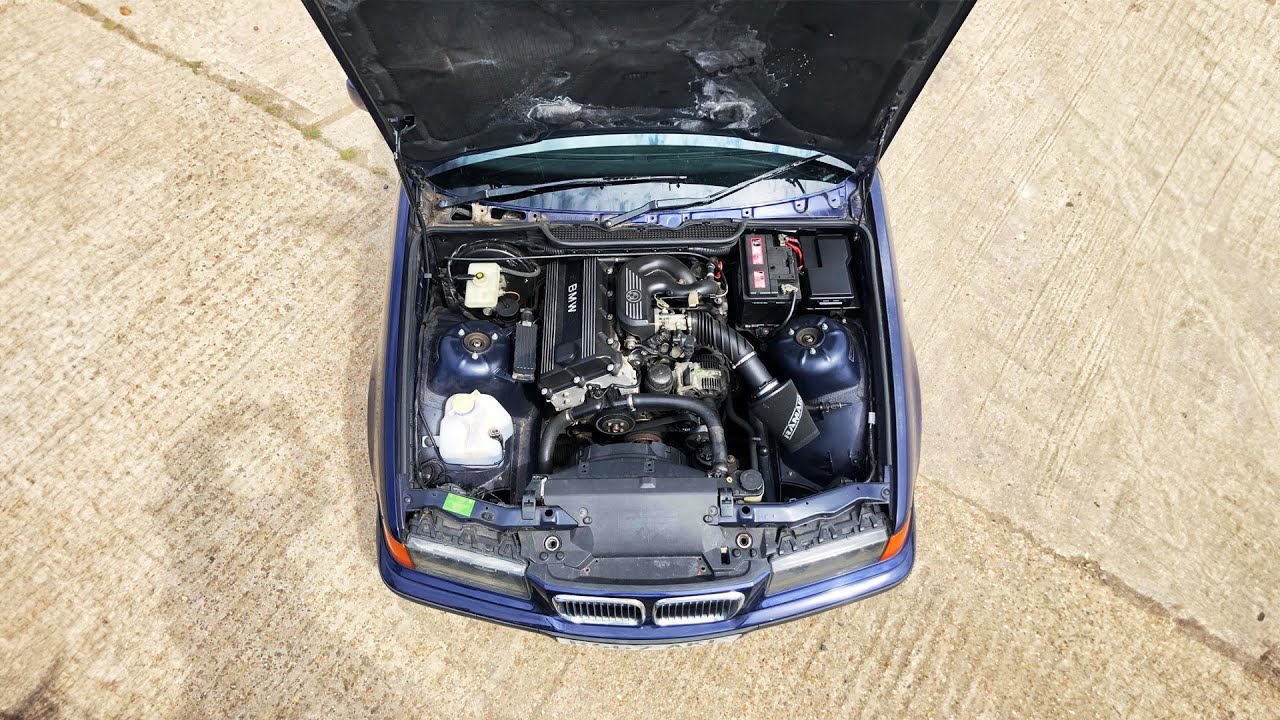 M44 swapped BMW E36 - YouTube