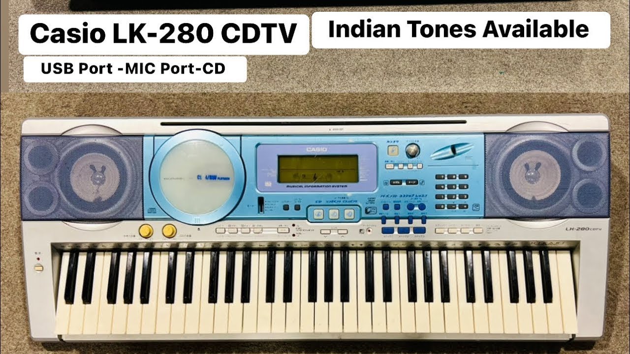 189. Casio LK-78CD: Casio LK-280CDTV Option Discs Showcase - YouTube