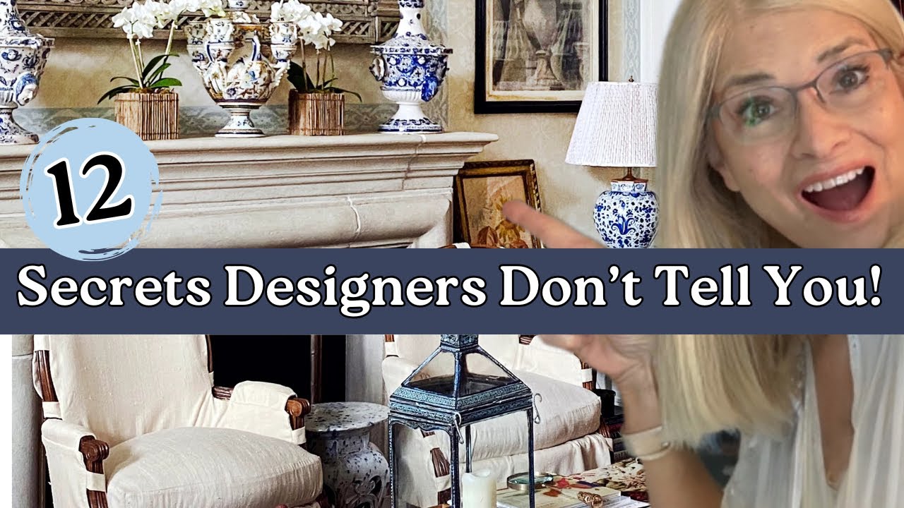 Transform Your Home: 12 Top Interior Designers’ Secrets Revealed - YouTube