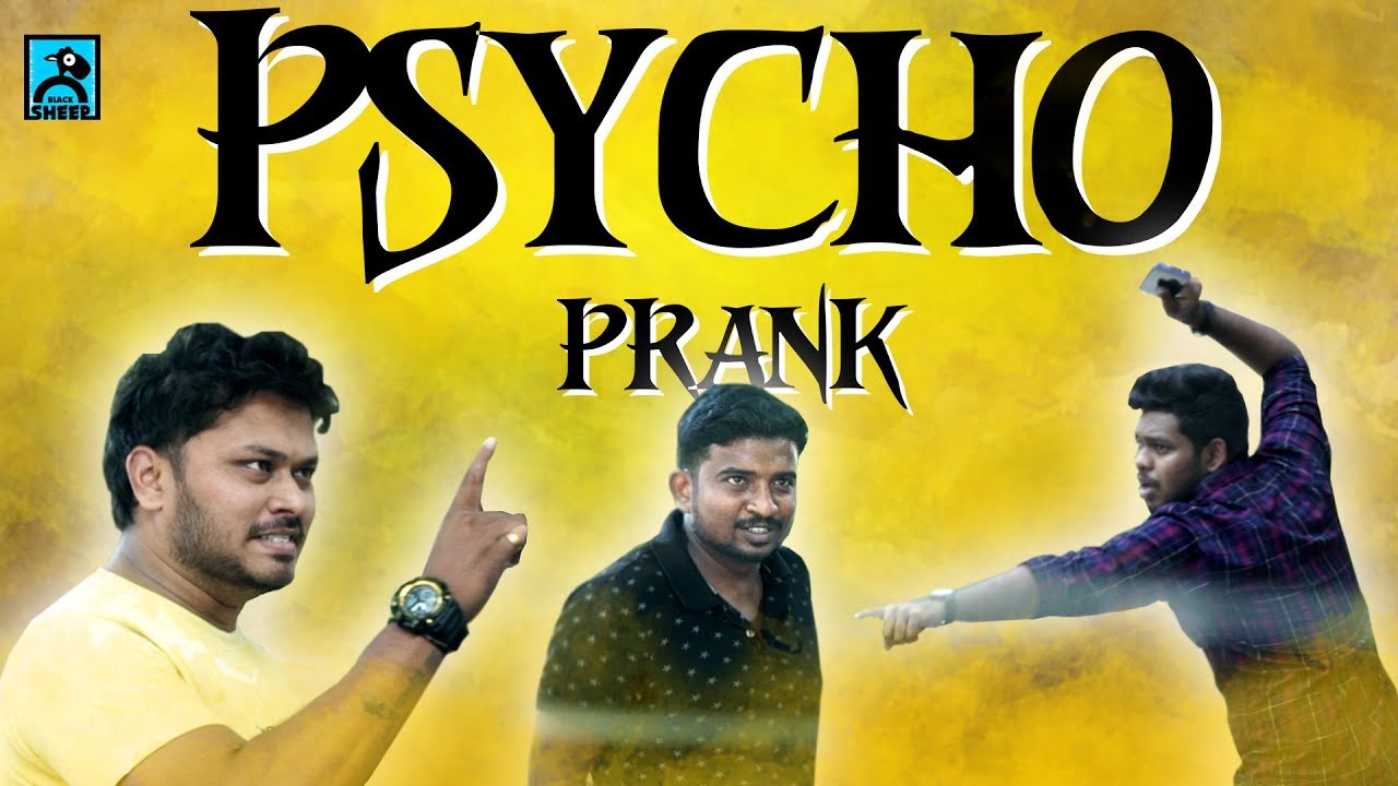 Psycho Prank | Fun Panrom with Siddhu | Black Sheep - YouTube