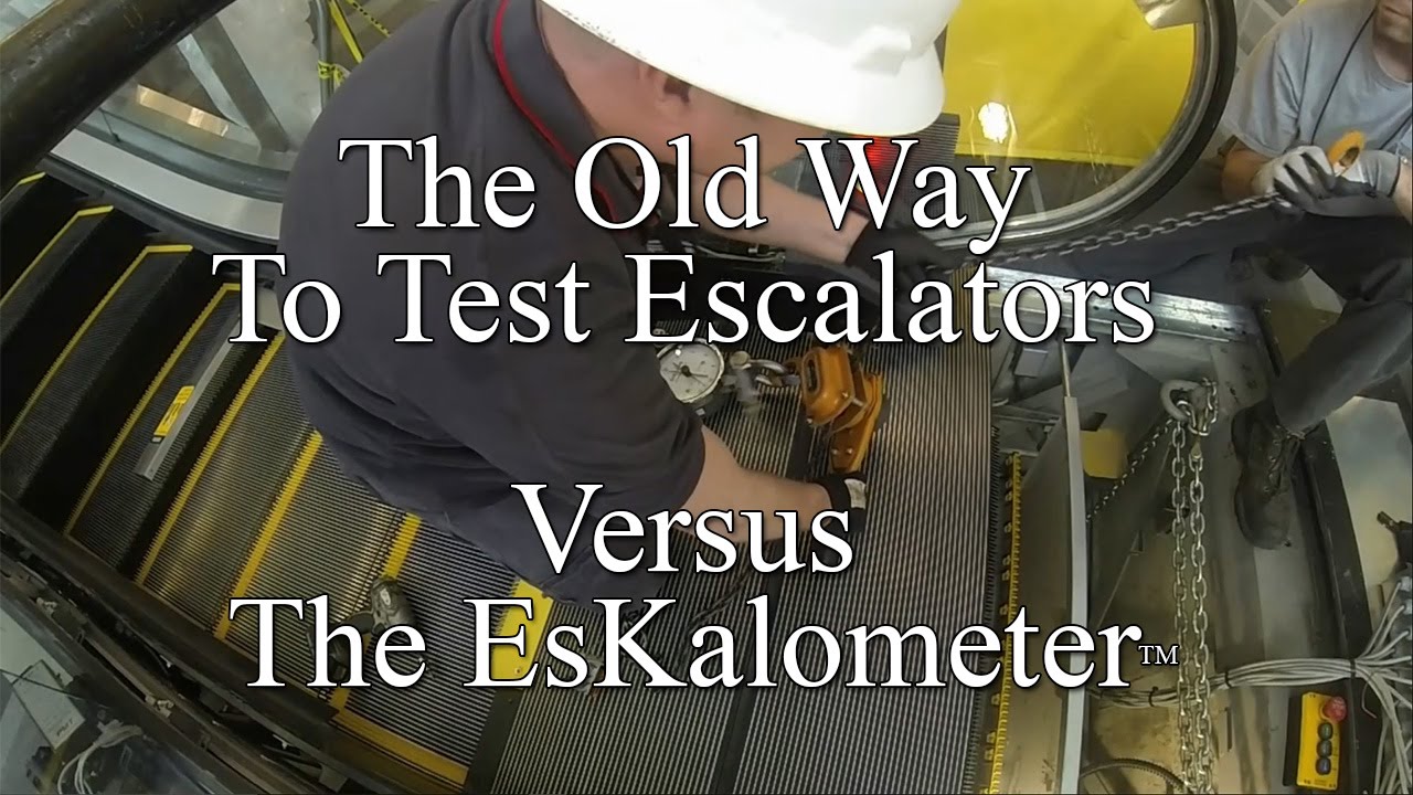 Escalator Testing - YouTube