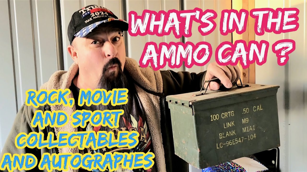 Abandoned Storage Locker Unit Treasure with Weapons, Rock n Roll, And ...