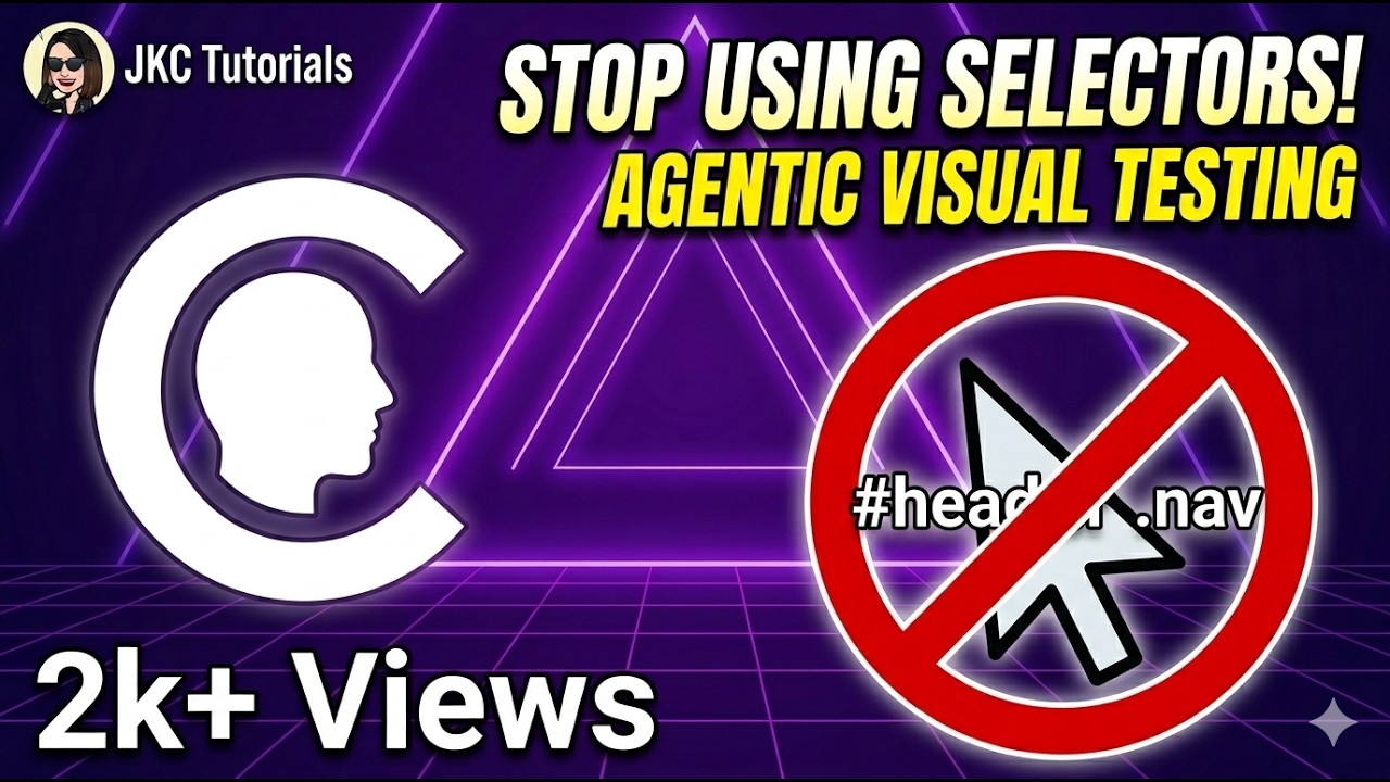 Stop Using Selectors! Agentic Visual Testing with Claude & Playwright ...