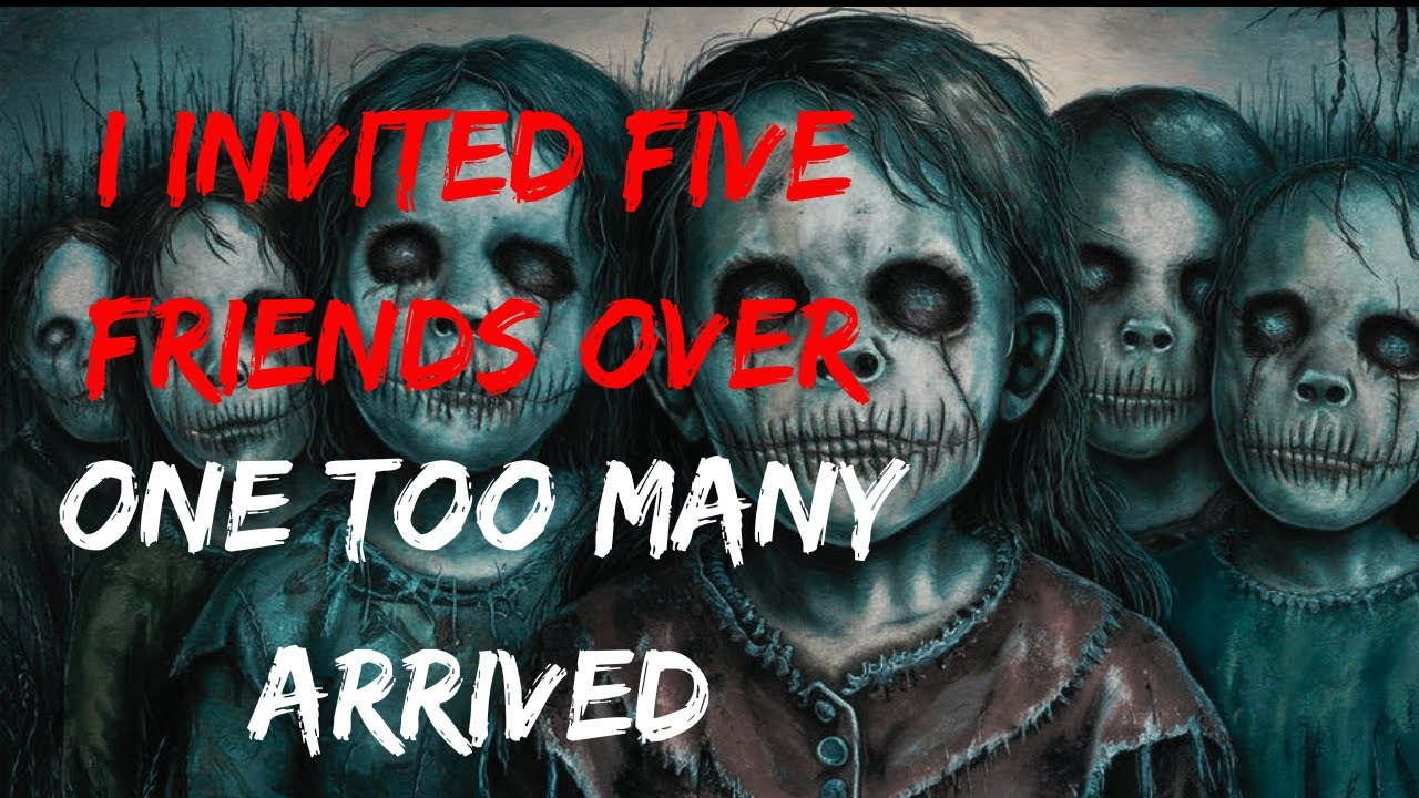 I invited five friends over. One too many arrived - Horror Creepy Story ...