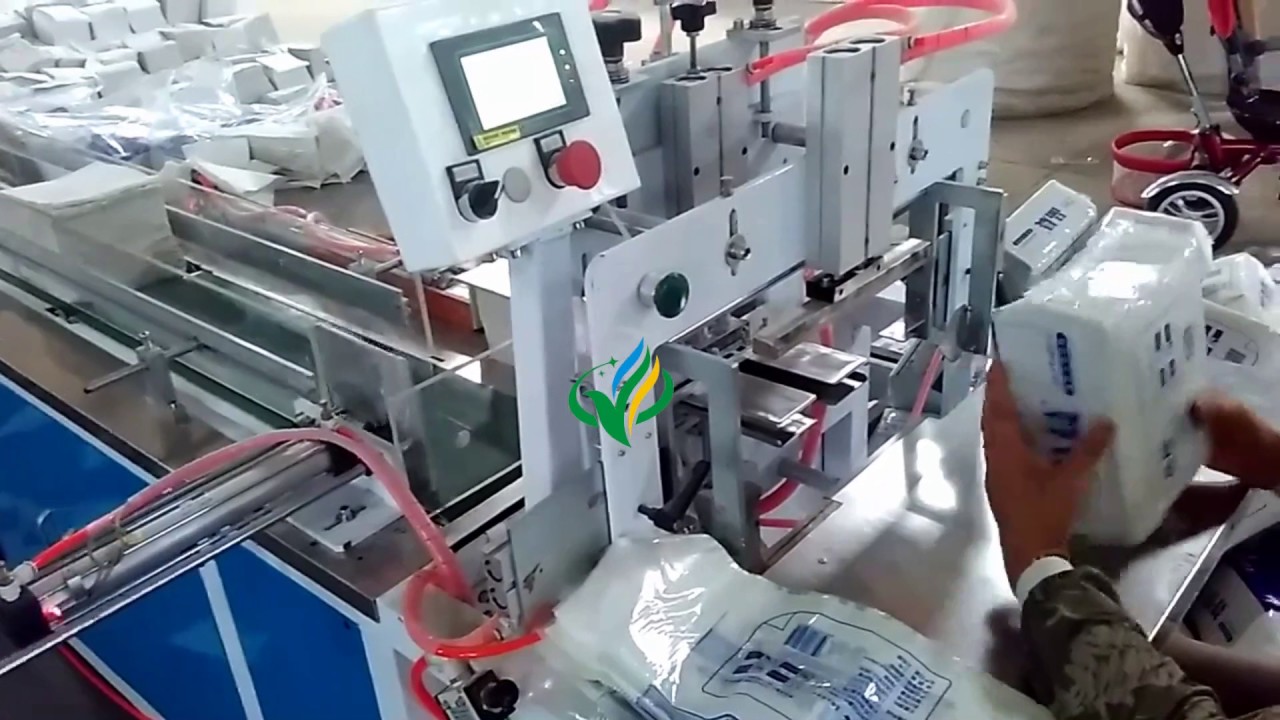 Semi auto Napkin Paper Packing Machine Baby Diaper packer Sanitary ...