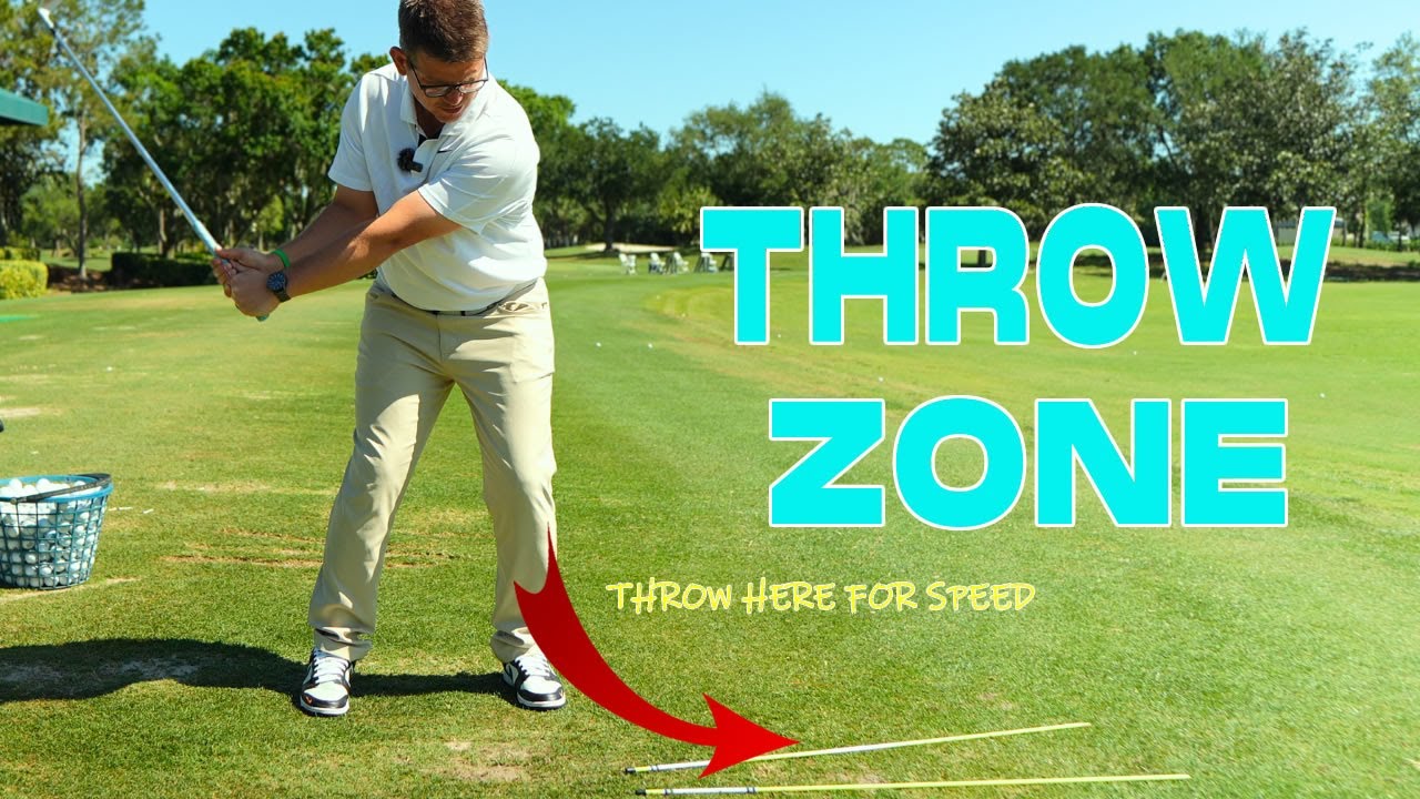 How and When to Throw Your Golf Club For Speed and Control - YouTube