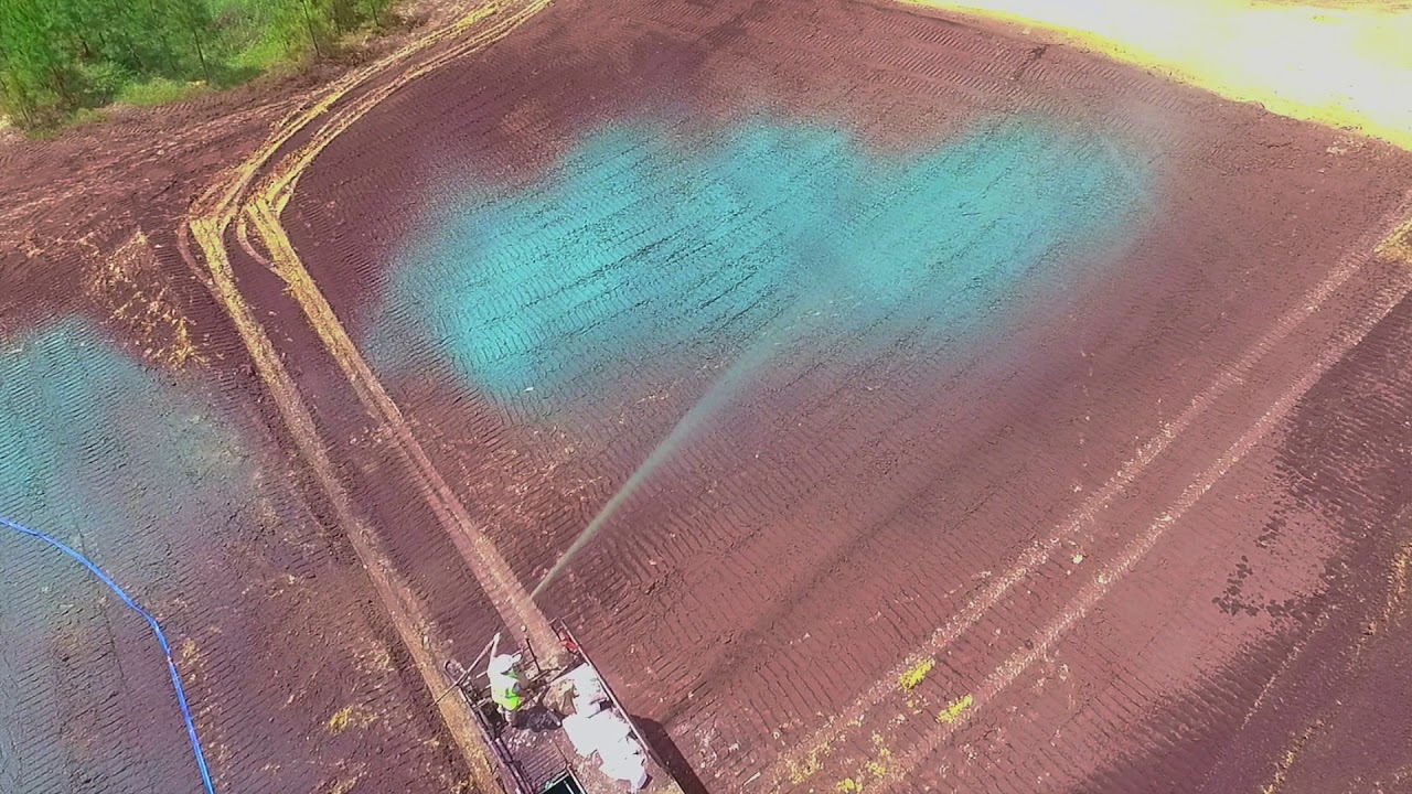 Reclaiming a Southeastern US Mine with ProGanics and Flexterra - YouTube