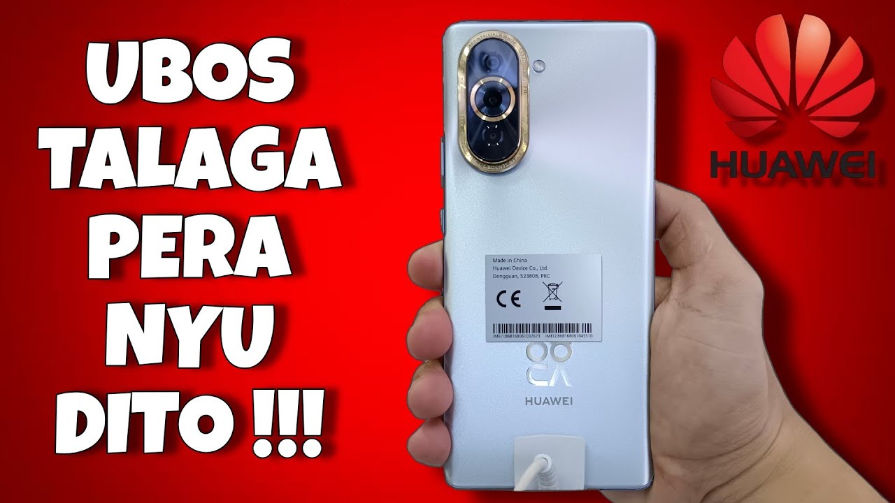 HUAWEI NOVA 10 with curve screen display | ubosan Ng Pera nato ! - YouTube