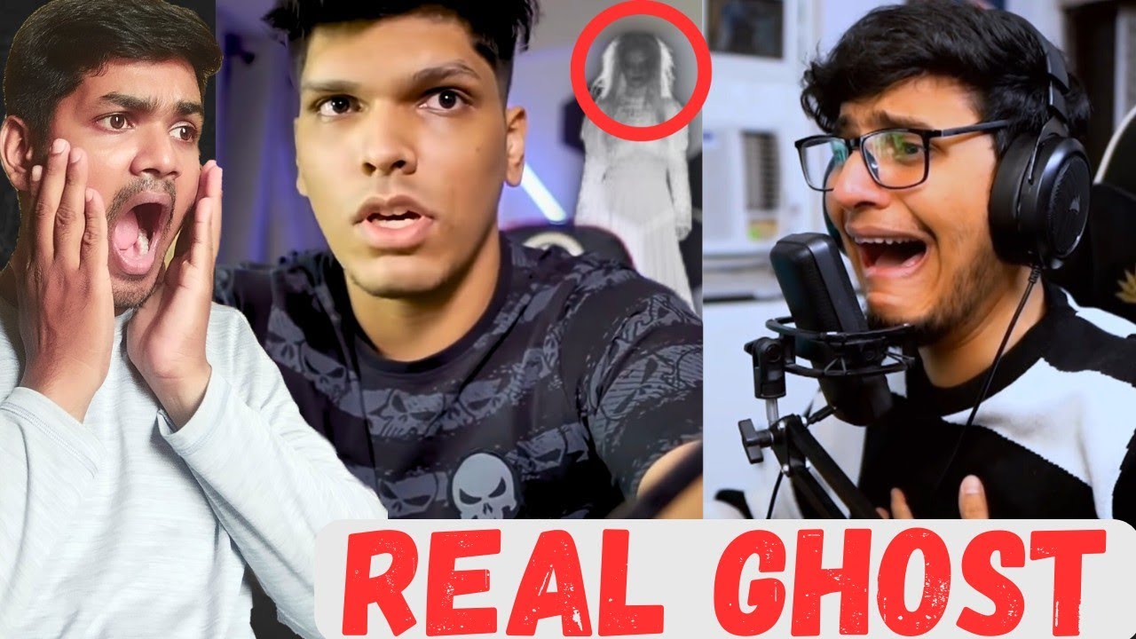 When @triggeredinsaan & @Mythpat Saw REAL GHOST! 👻 - YouTube