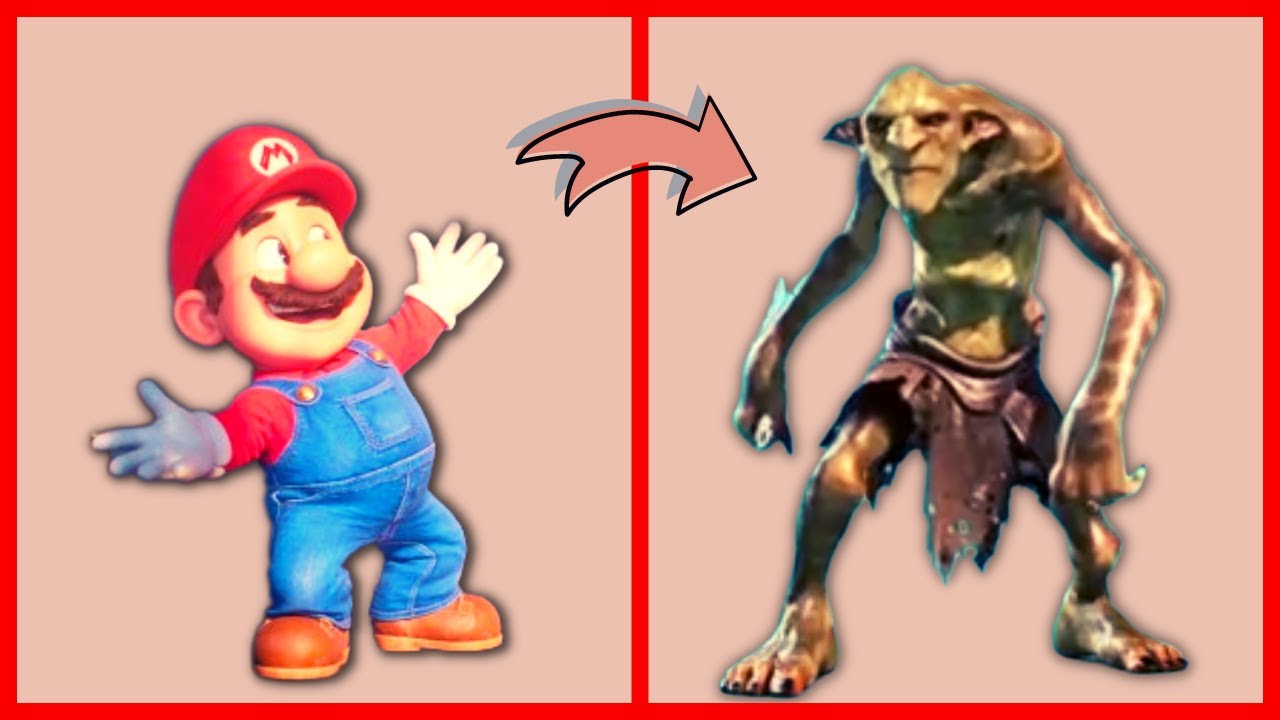 SUPER MARIO BROS Goblin Characters 2023 - YouTube
