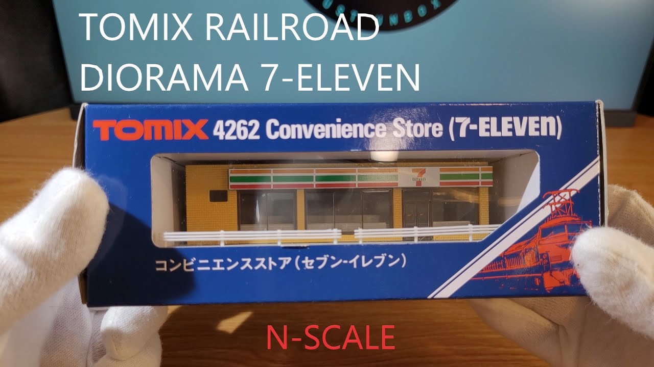 Tomix 4262 7-Eleven Store N Scale Diorama: Adding Realism and Detail to ...