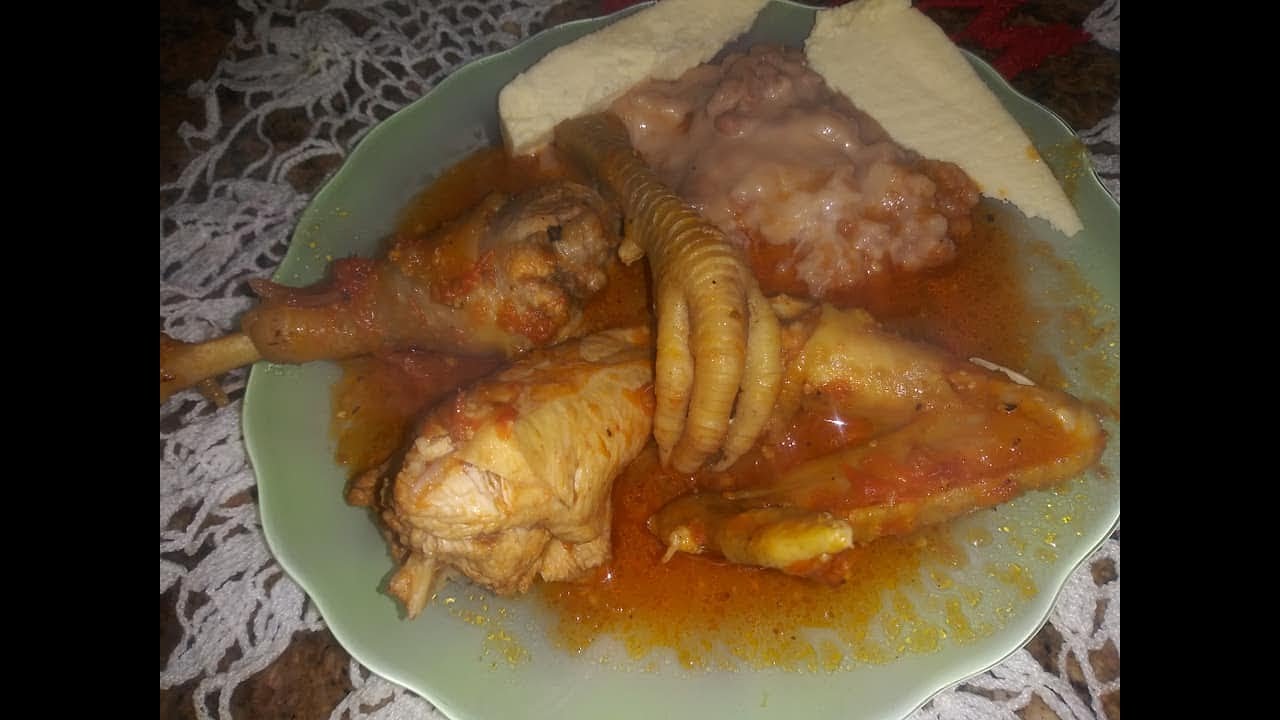 Pollo Ranchero en salsa verde - YouTube