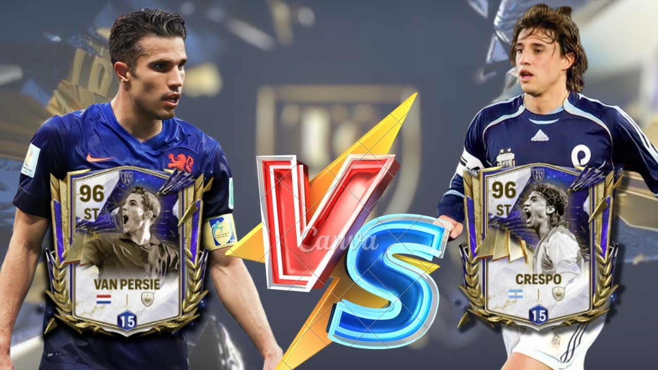 94 Van Persie vs 94 Crespo in ea fc mobile| Best ST in ea fc mobile ...