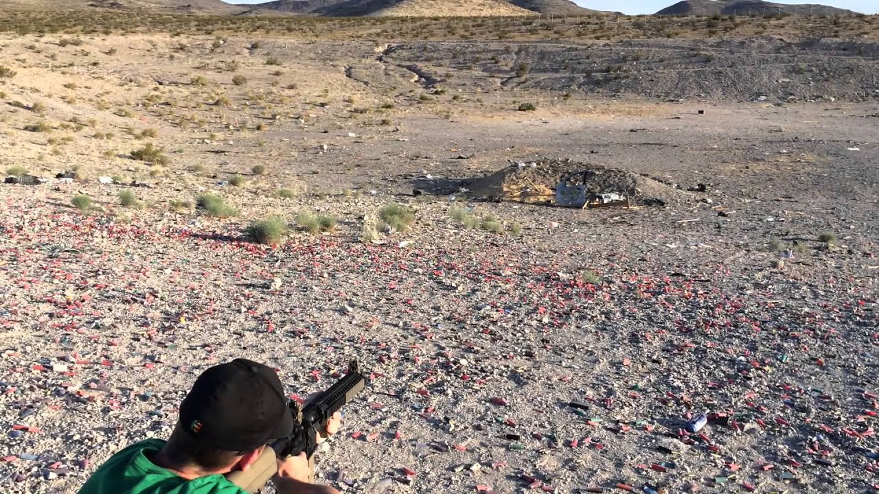 Glen Carolan on the Sig M400 @ Sloan shooting area Las Vegas - YouTube