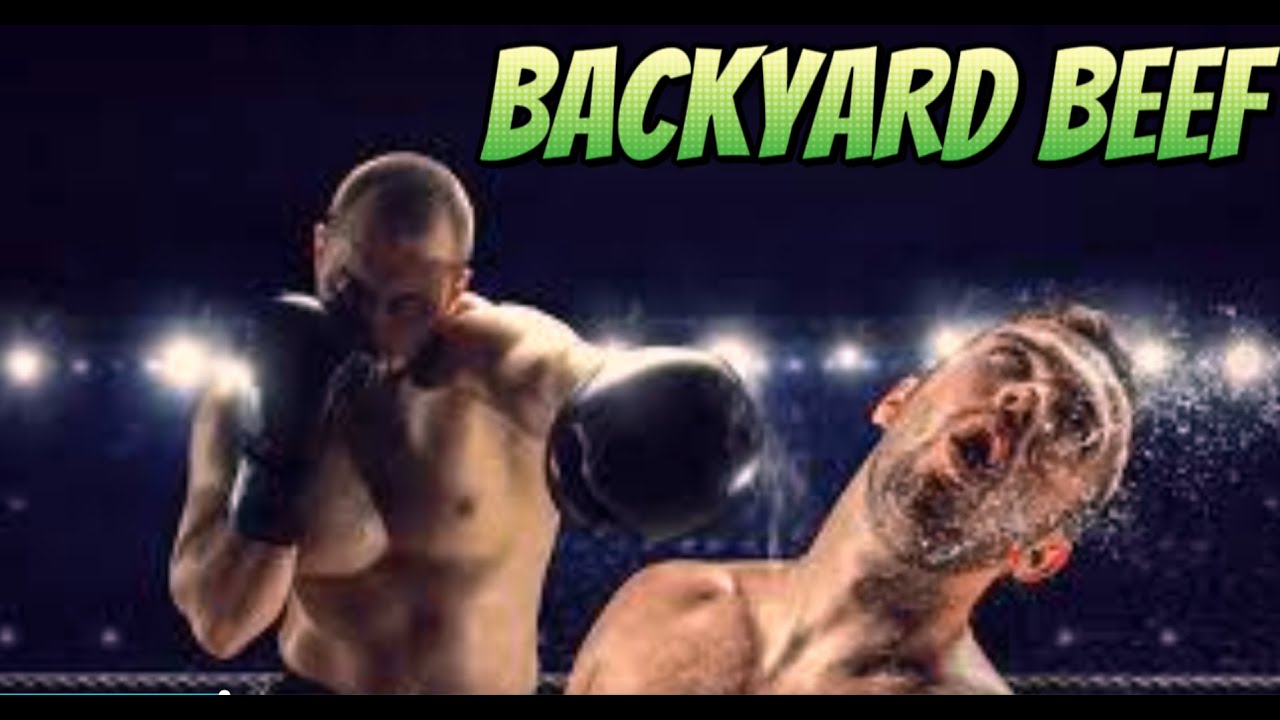 Backyard Beef Settled By Boxing Brawls - YouTube