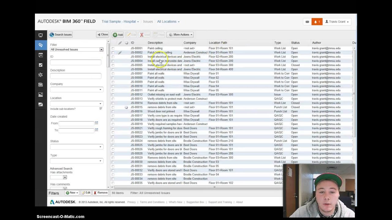Final Screencast Project CM492 TJG - YouTube