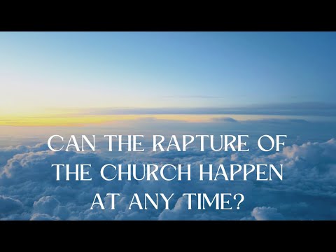 Rapture is imminent! Feast of Tabernacles begins tomorrow. Perhaps ...