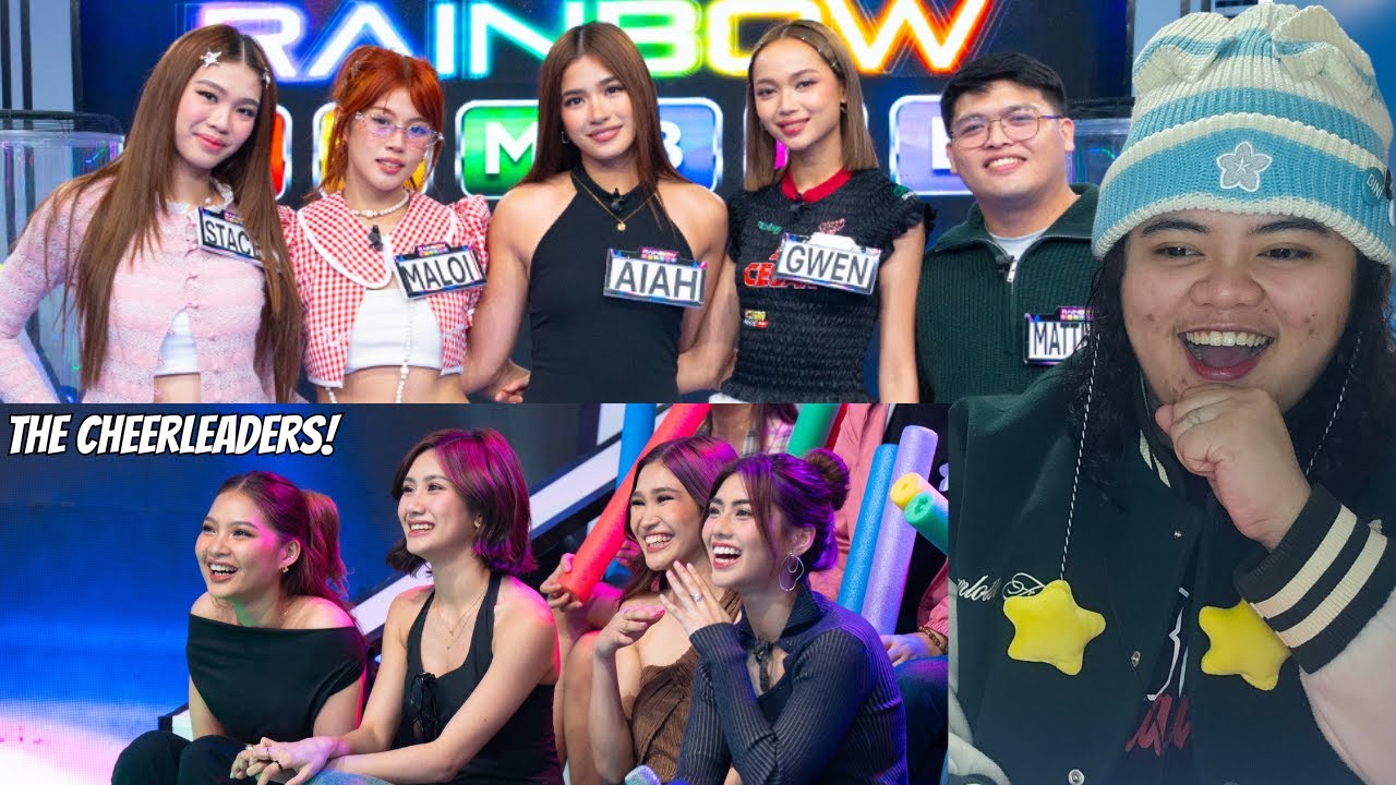 BINI on Rainbow Rumble Part 2 🏳️‍🌈 (Aiah, Maloi, Gwen, Stacey & Coach ...