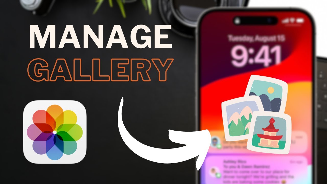 How To Easy Manage Gallery On Iphone !!! - YouTube