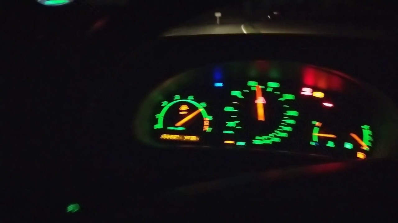 Saab 9-5 B205E with B205R tune acceleration - YouTube