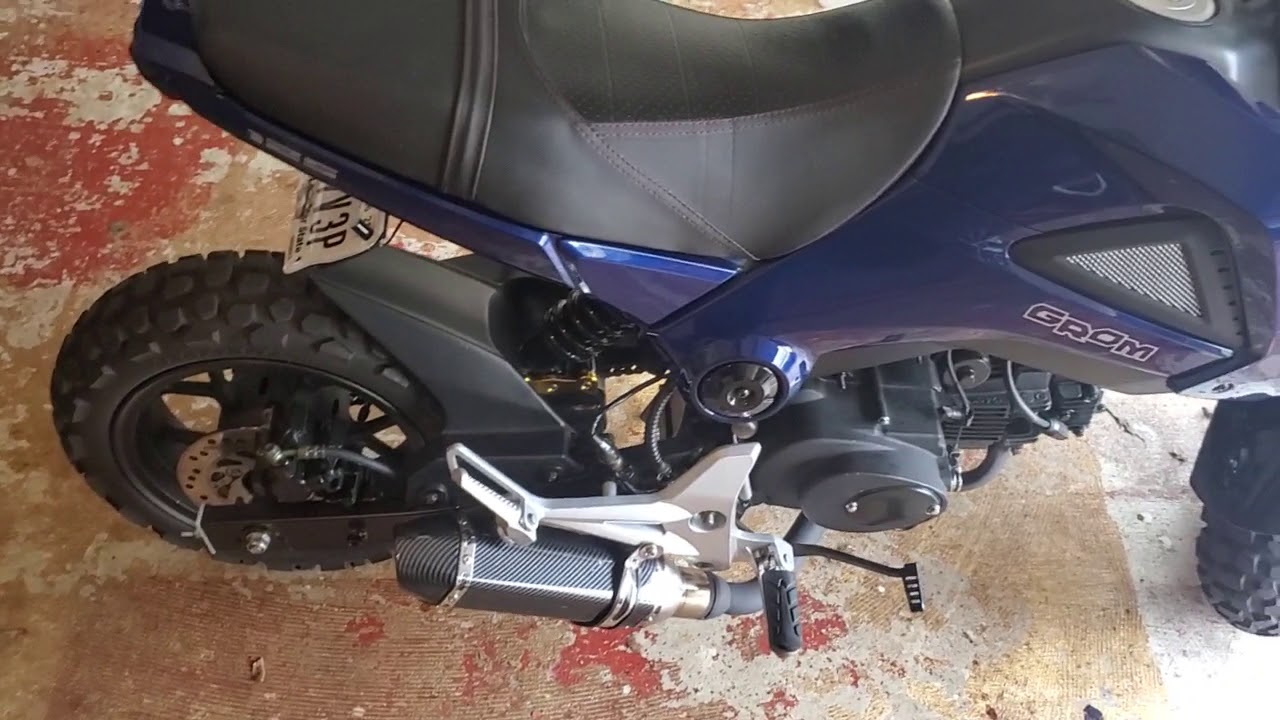 2020 TaoTao Hellcat ( OG Grom Kit + Upgrades ) - YouTube