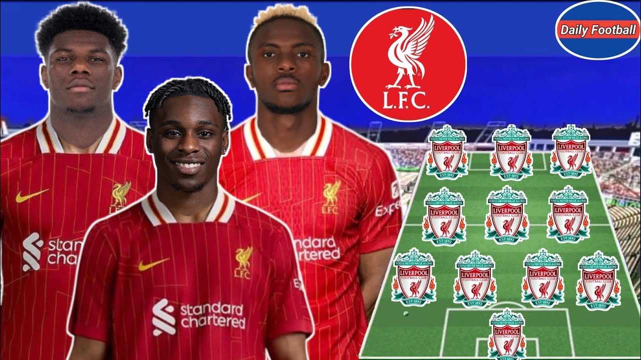 Liverpool Next Season Lineup's In 25/26 😍 Liverpool Transfers Target ...