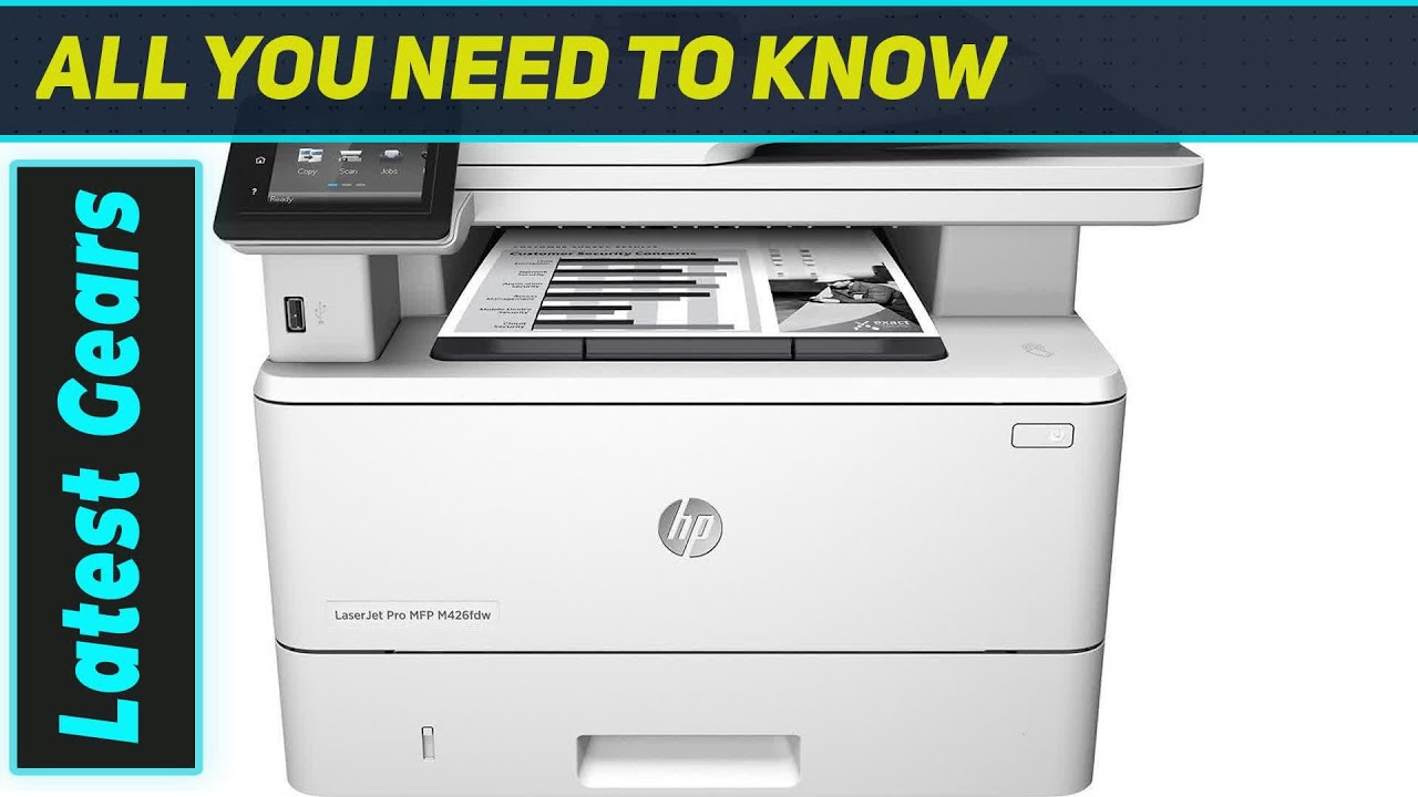 HP LaserJet Pro m426fdw: The Ultimate Wireless All-in-One Printer ...
