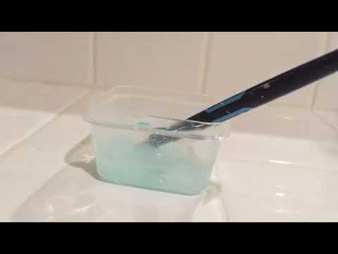 How to make slime with face mask and salt - YouTube