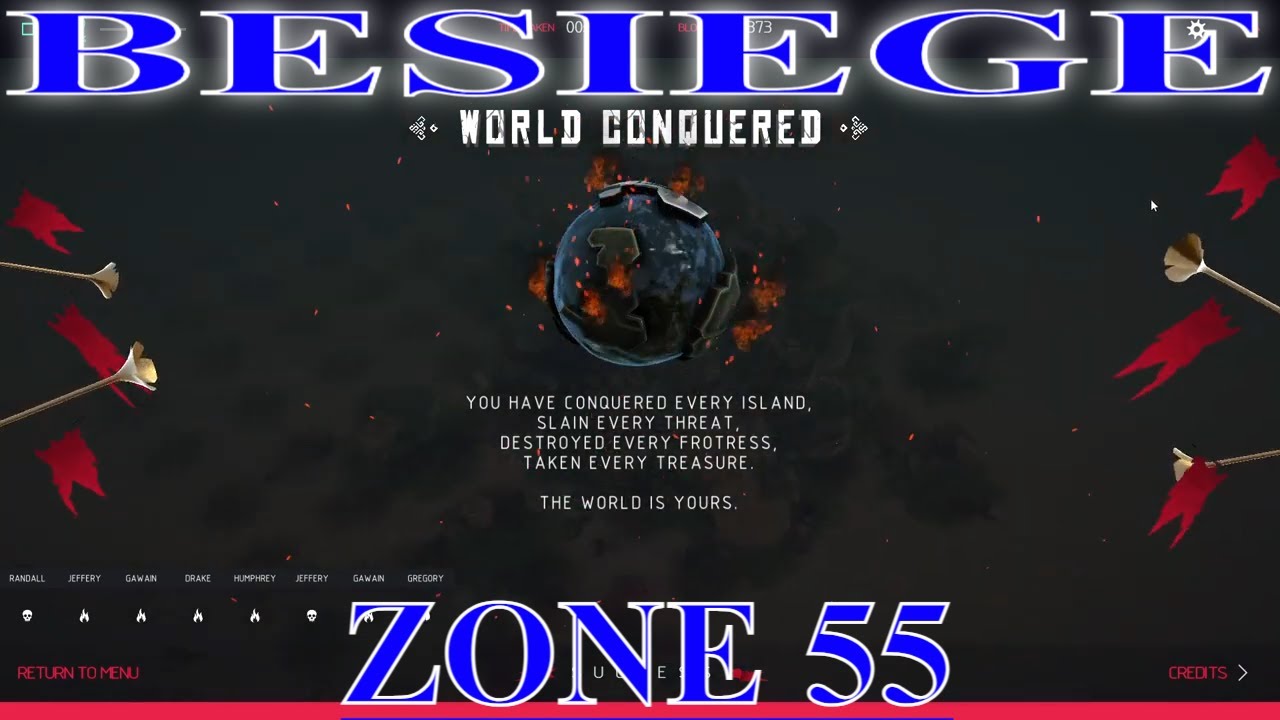 BESIEGE THE ISLE OF KROLMAR THE LAST STAND ZONE 55 - YouTube