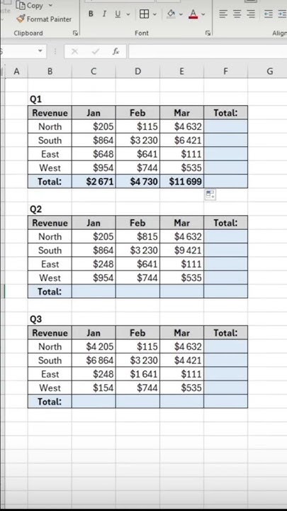 Finding Total In Excel 👍 Exceltricktolearn Exceltech Excelshortcuts Exceltrick2024 Shorts