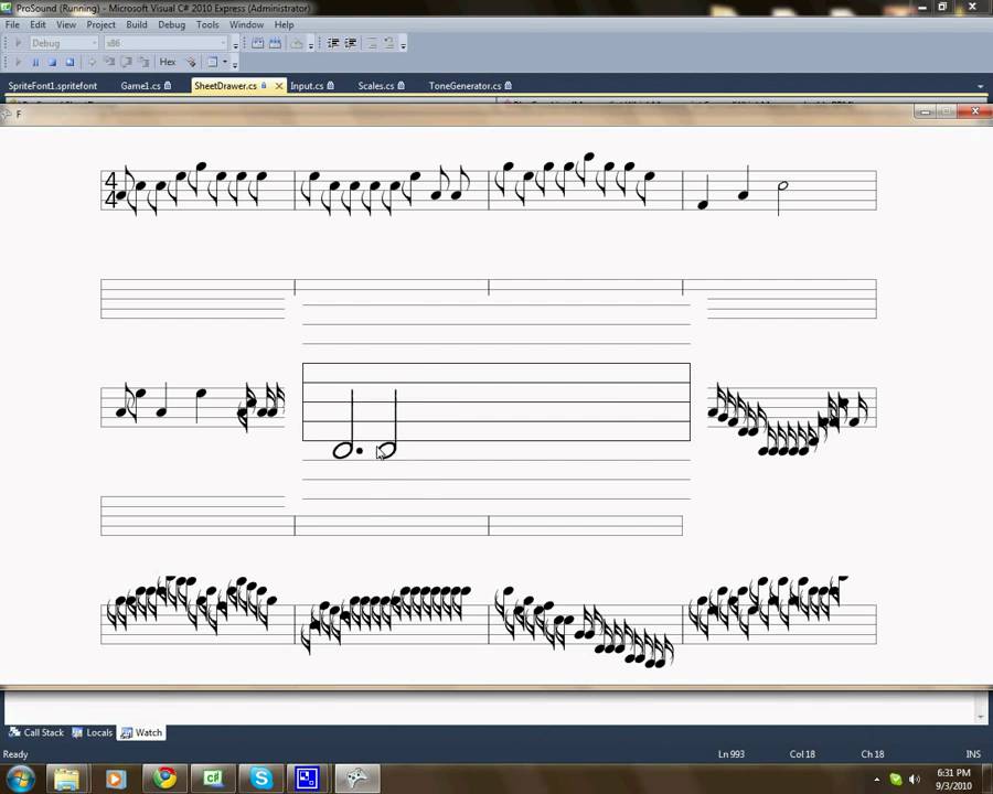 Demo Of A Procedural Sound Generator - YouTube
