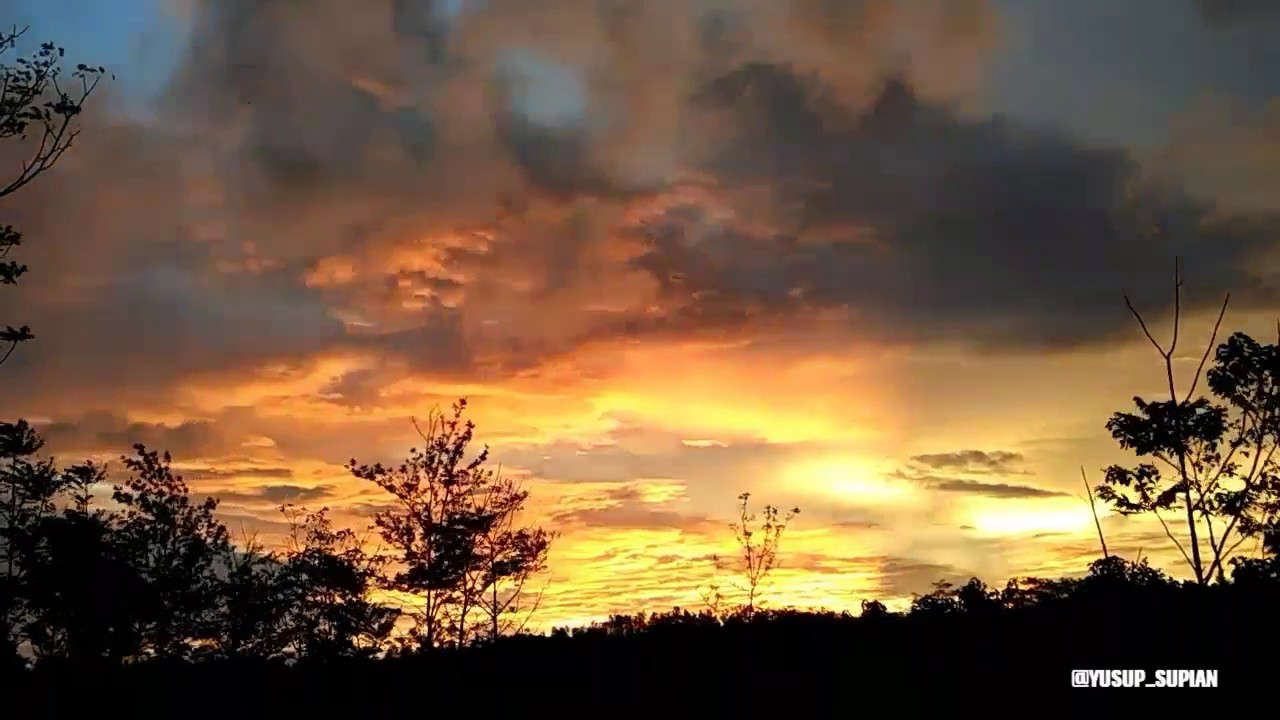 Time lapse sunset - YouTube