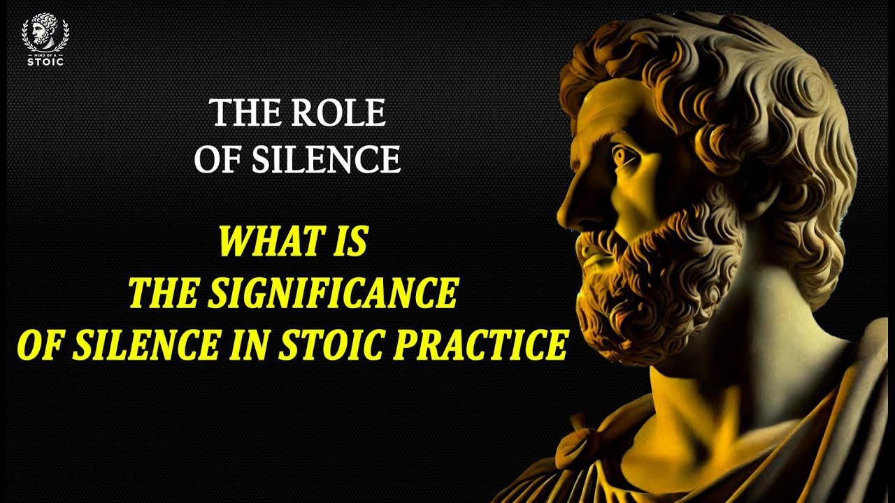 Unlock the Power of Silence | Discover It's Profound Role in Stoic ...
