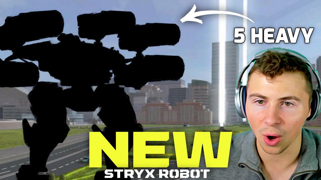 NEW 5 Heavy Weapon Robot, Stryx Incoming... NEW Robots Are About To Be ...