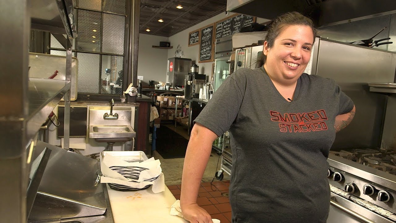 #CookingWithGas: Chef Marjorie Meek-Bradley of Smoked & Stacked - YouTube