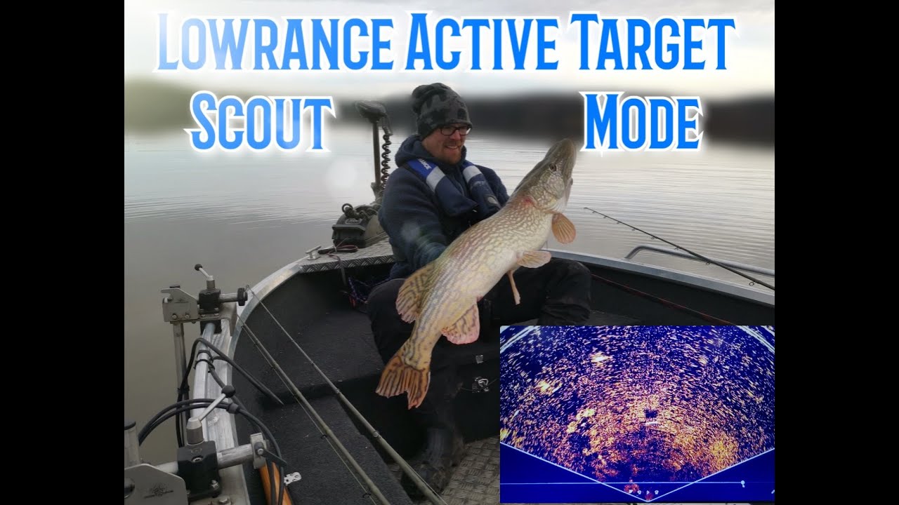 Lowrance Active Target Scout Mode | Iso hauki | Big Pike - YouTube