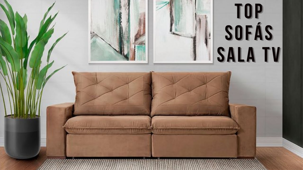 10 Sofás Super Confortáveis para Sala de TV - YouTube