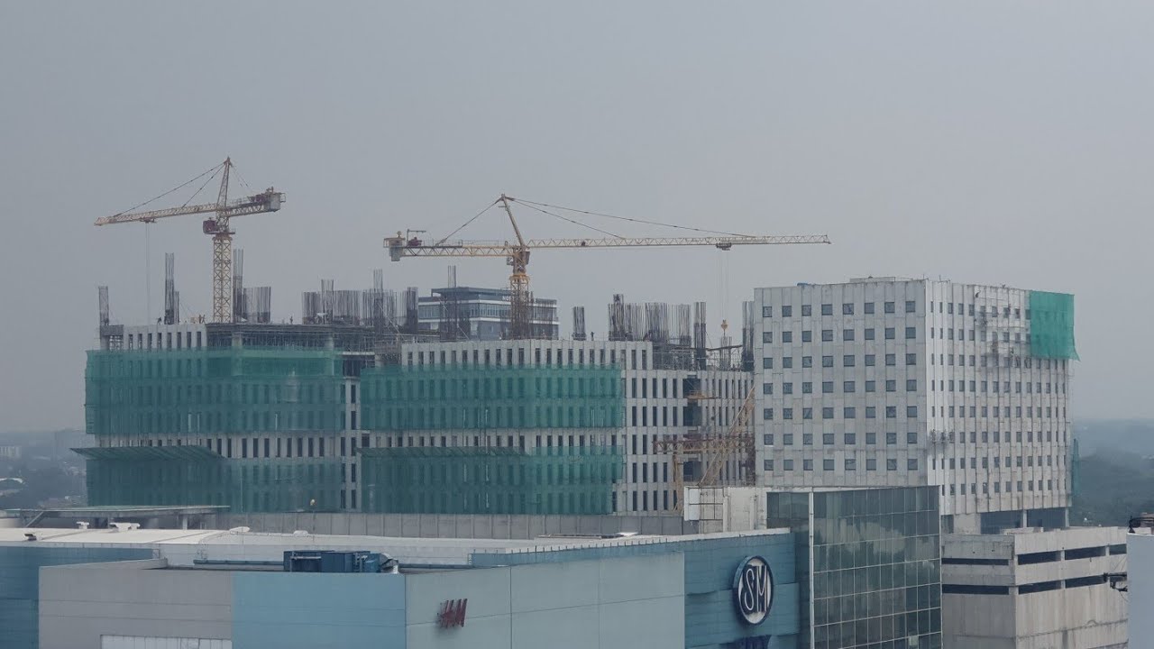 SM North EDSA Towers Construction Update - YouTube