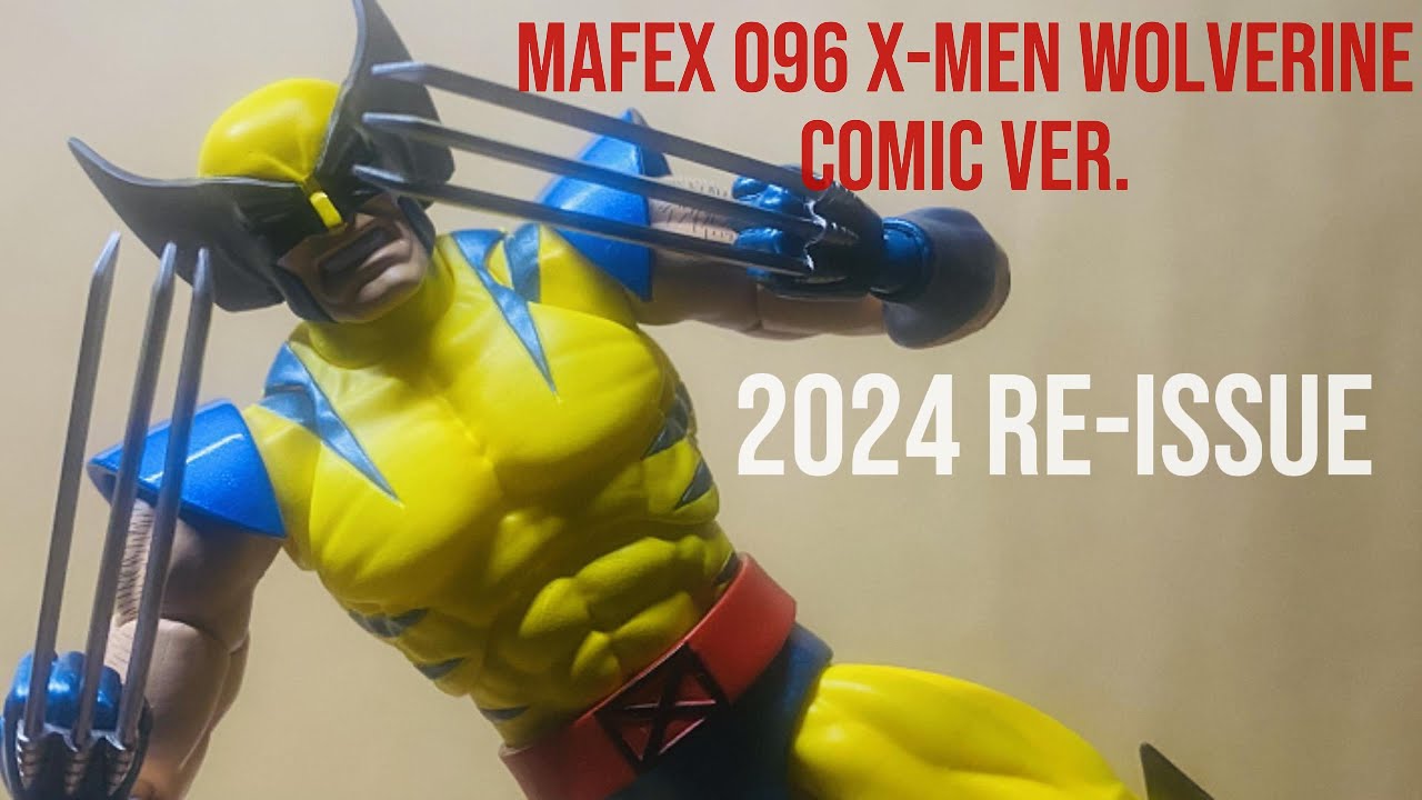 MAFEX 096 Wolverine Comic Version Action Figure 2024 Re-issue Figure ...