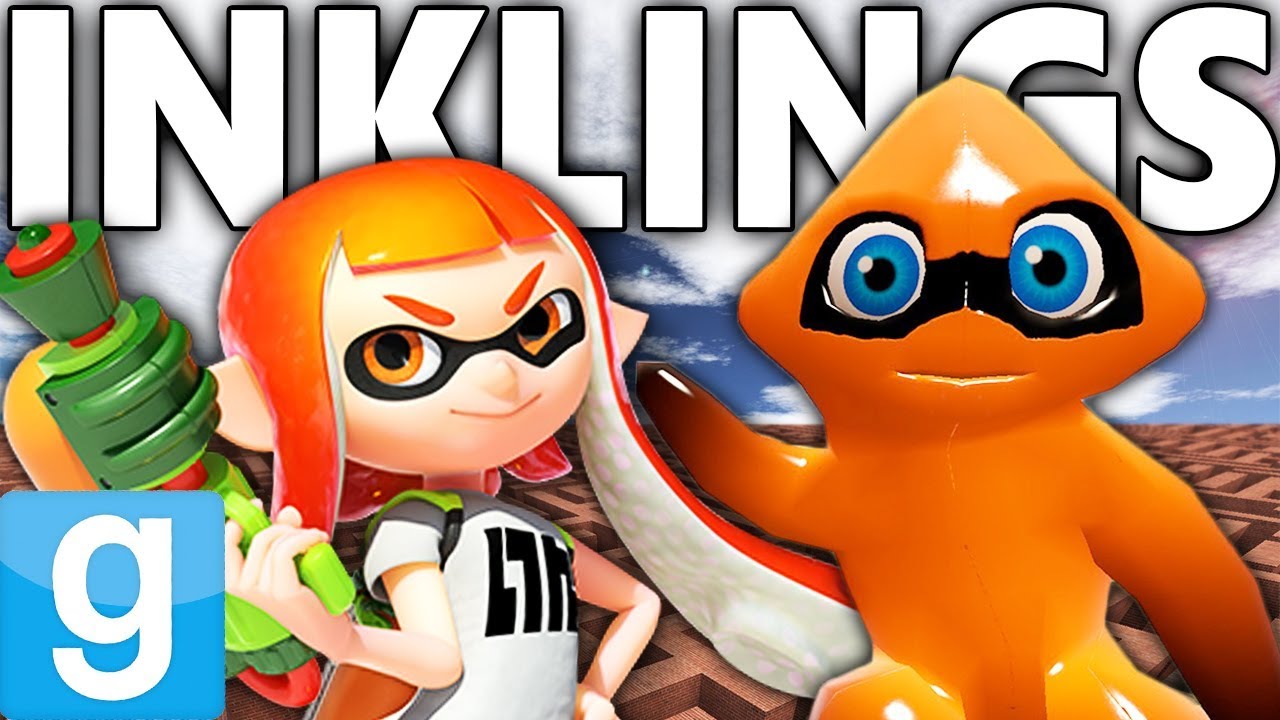 SAVE THE INKLING BABIES?! | Gmod Splatoon Maze Run - YouTube