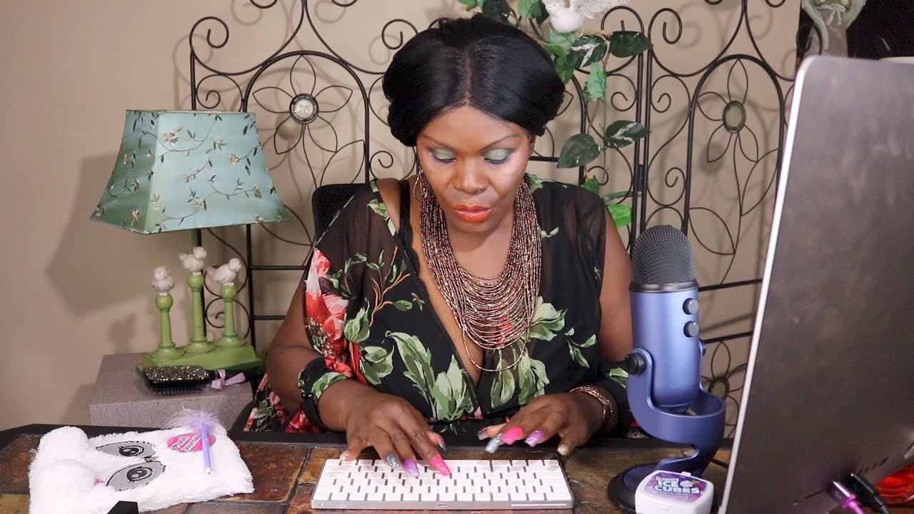 Keyboard Typing ASMR Chewing Gum For Sleep - YouTube