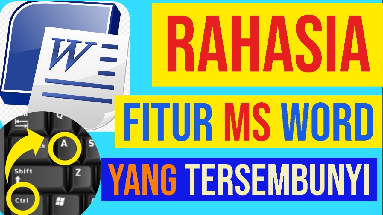 TIPS dan TRIK - Rahasia Fitur Tersembunyi MS WORD yang JARANG DIKETAHUI ...